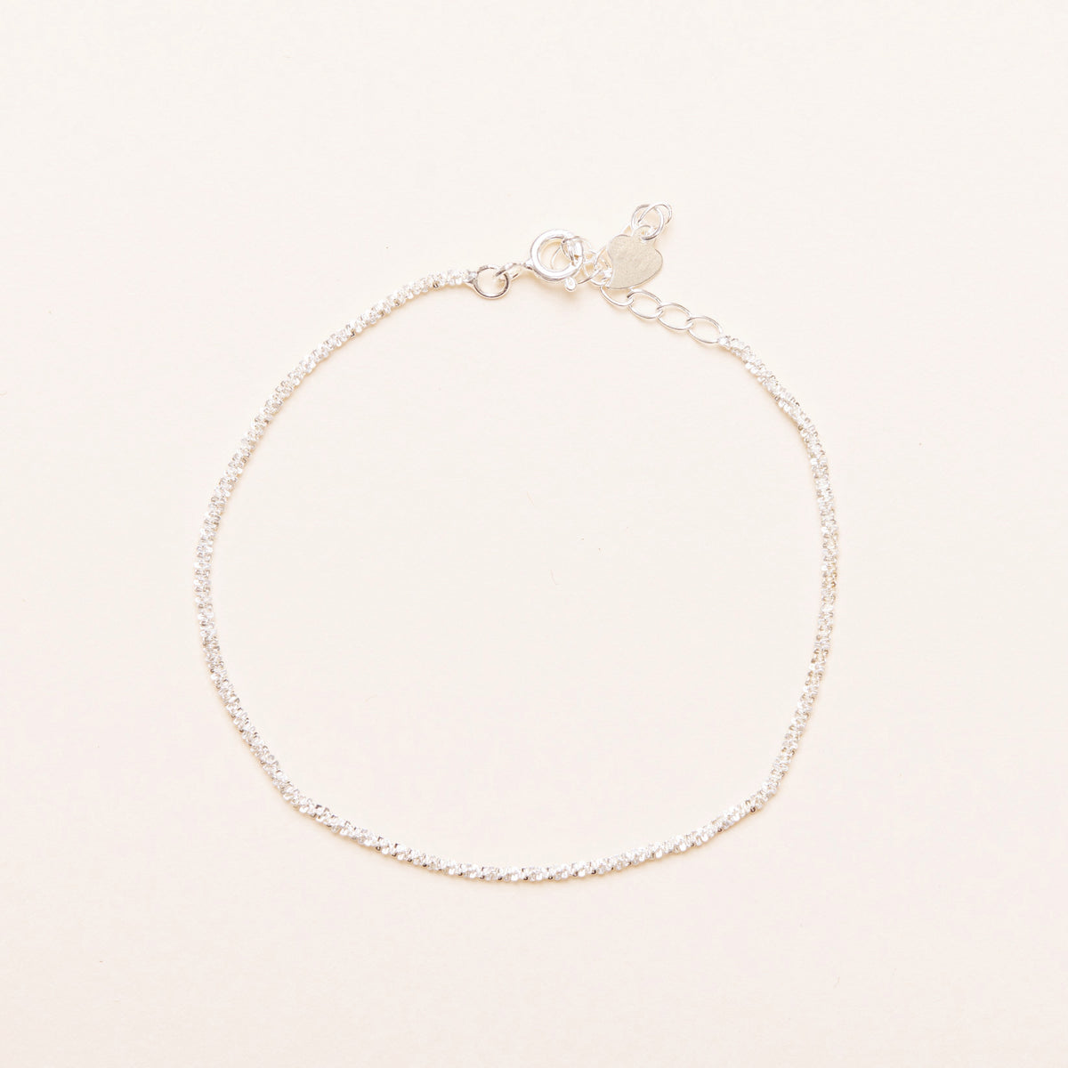 Glittering Chain Bracelet [Sterling Silver] – Shapes Studio