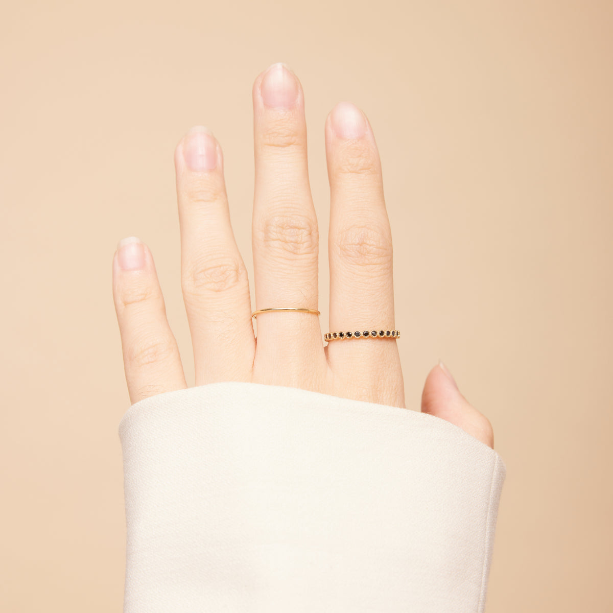Stacking Ring [10K Solid Gold] – Shapes Studio