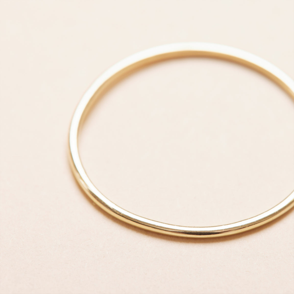 Stacking Ring [10K Solid Gold] – Shapes Studio