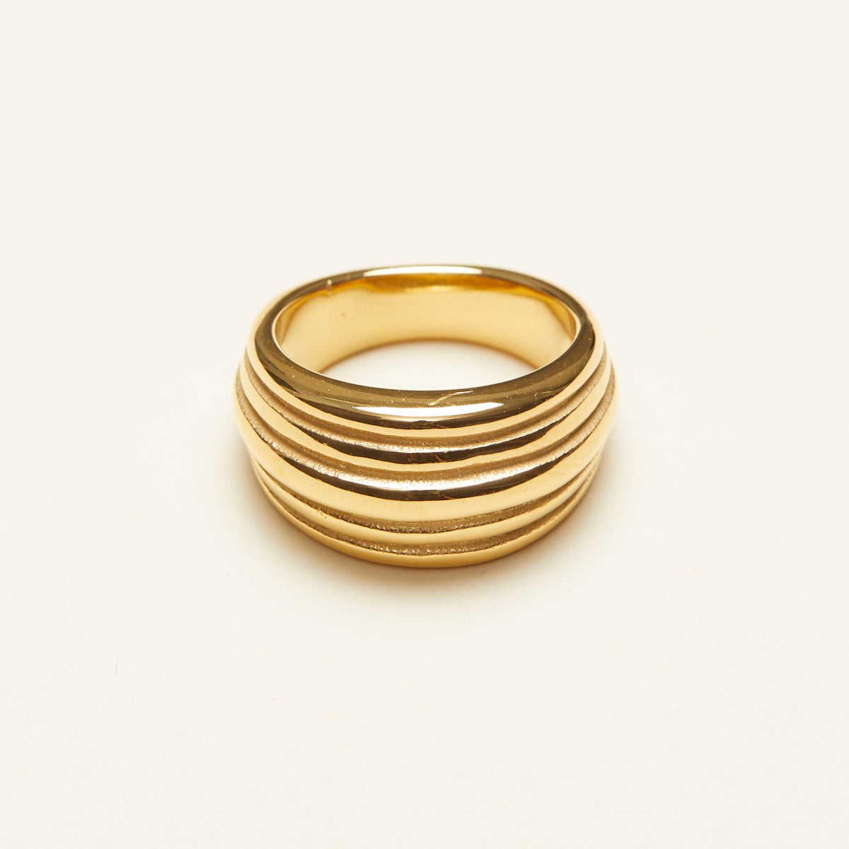 Wide Curve Dome Ring – Shapes Studio