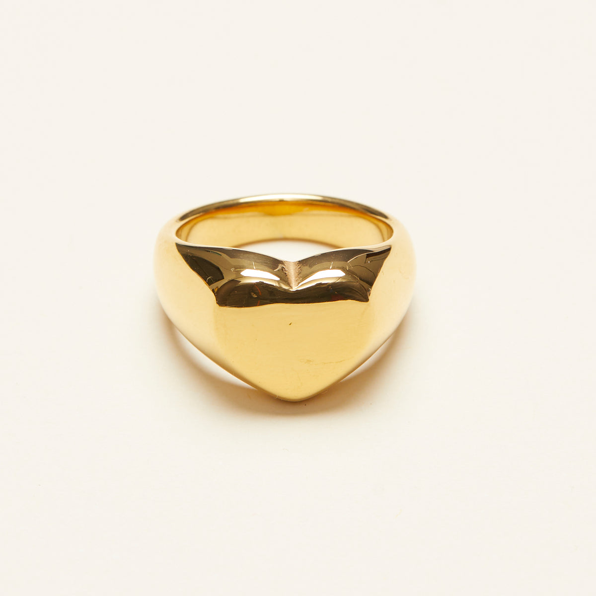 Heart Shaped Signet Ring – Shapes Studio