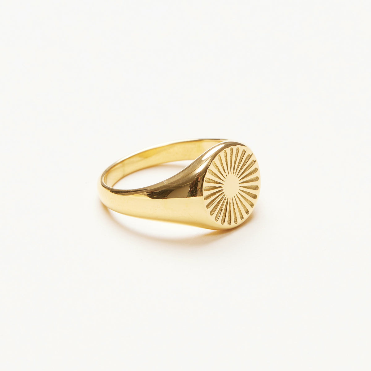 Sun Signet Ring – Shapes Studio