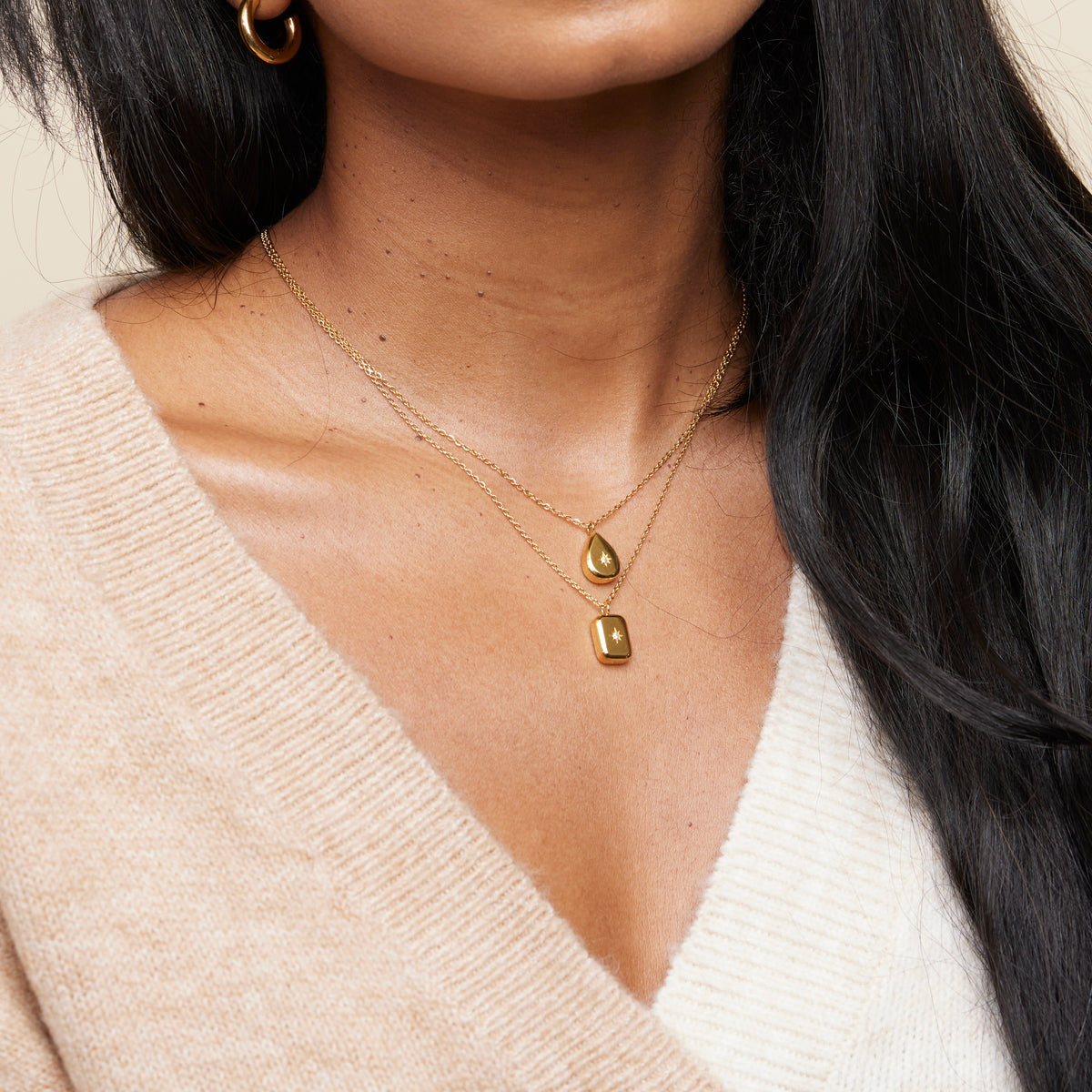 Dainty Charm Necklace – Shapes Studio